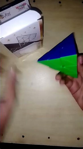 Pyramid cube unboxing 😯 #cube