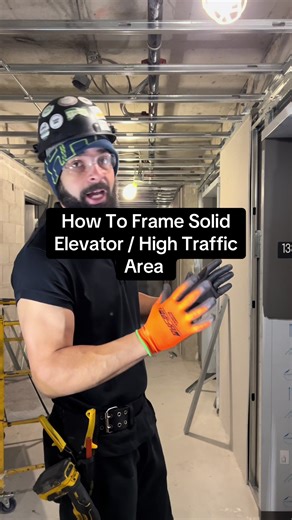 How to Frame a Solid Elevator Area for High Traffic