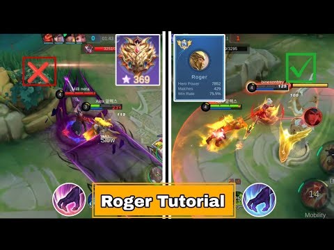 How To Use Roger Mobile Legends | Tutorial And Guide | Emblems, Skills, Builds, Tips And Tricks