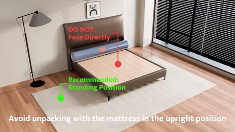 Babo Care Hybrid Series Queen Medium Cooling Memory Foam 12 in. Bed-in-a-Box Mattress TRN10-12Q