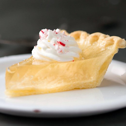 758K views · 6.4K reactions | Enjoy a sweet peppermint pie as clear as the ice from a wintry, frozen pond topped with a snowy mound of whipped cream. Full Recipe: taste.md/2k8wLv5 | Tastemade | Facebook