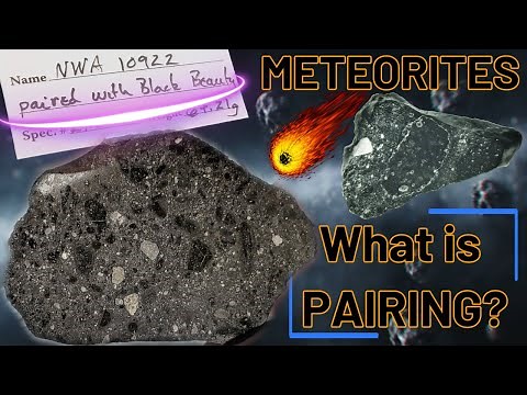 Understanding Secrets of Meteorite Pairing ☄️ Meteorite Education: Pairing Paired Classifications