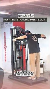 07 exercises with Panatta Standing Multi Flight #RubyFitness #Panatta #Gym #StandingMultiFlight