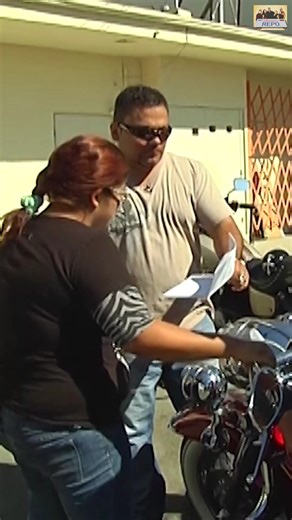 Pay up or lose your bike!