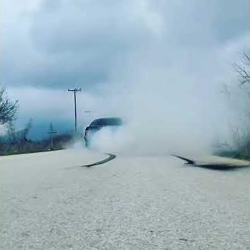 BMW e36 325i burnout open diff 3.15