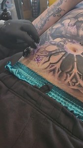 Killer Torso piece/cover up Ash is working on. Looking forward to seeing the end product. | INK SLAVE TATTOOS