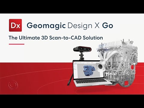 Geomagic Design X Go - Scan Cleanup Tutorial