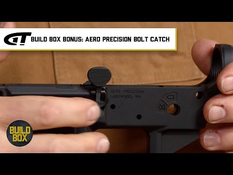 Build Box Bonus: Aero Precision Bolt Catch | Gun Talk Videos