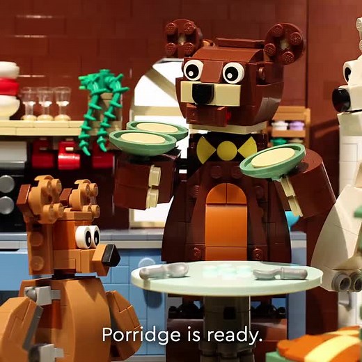 57K views · 1K reactions | We all love the story of Goldilocks and the Three Bears, but we’ve rebuilt it to tell it a little differently...  | LEGO | Facebook
