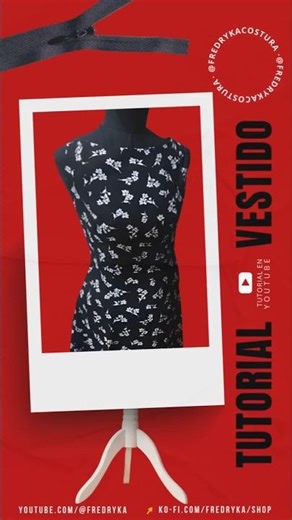 Short Cómo corregir un vestido paso a paso: patrón, vistas y cierre invisible Fredryka #costura
