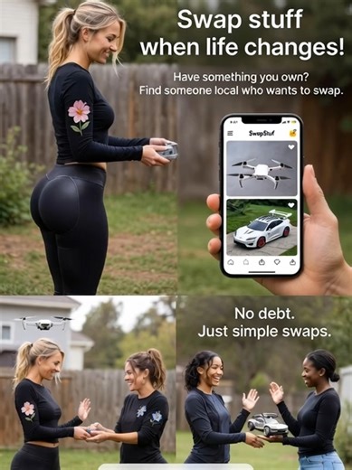 How to Swap Items for Local Benefits