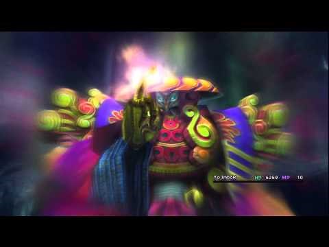 Final Fantasy X HD- Killing All 8 Dark Aeons In 1 Hit(Zanmato)!