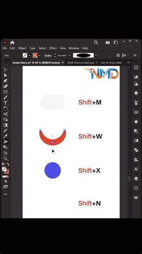 Adobe Illustrator Shortcuts Tools #shortcuts #shortvideo #shorts #illustration #illustrator #foryou