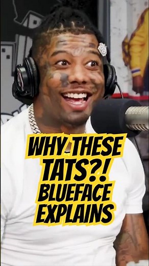 🤣 Blueface Explains His FACE TATTOOS… And Even Big Boy Can’t Handle It!