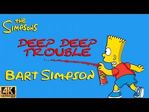 The Simpsons "Deep, Deep Trouble" (1990) [Remastered in 4K]