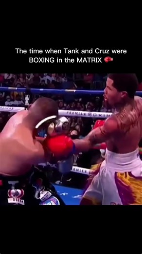 Boxing in the matrix #boxing #tank #cruz #matrix