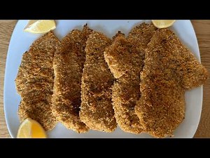 How to Make Crispy Baked Chicken Cutlets | Easy Italian Recipe