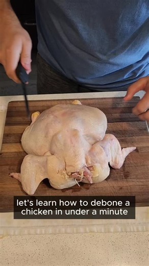 Learn how to debone a chicken in under a minute for perfect BBQ every time. This quick method gives you evenly cooked meat, crispier skin, and plenty of bones left for rich homemade stock. Forget spatchcocking. This approach is faster, cleaner, and easier to carve. Grab a sharp knife, follow along, and level up your grill game. | Barbell Quisine
