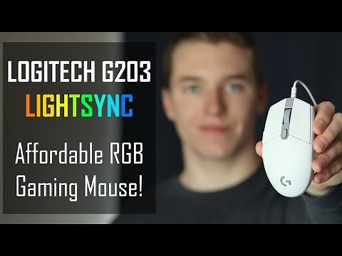 Logitech G203 LIGHTSYNC Review - Great Budget Gaming Mouse!