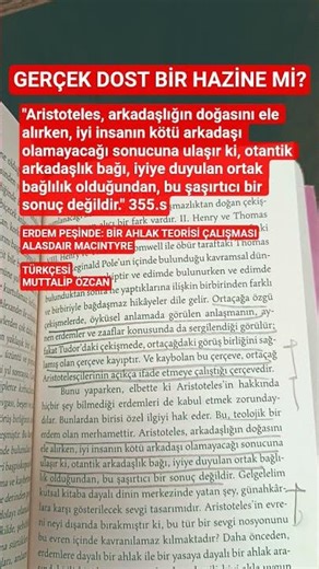 GERÇEK DOST BİR HAZİNE Mİ?