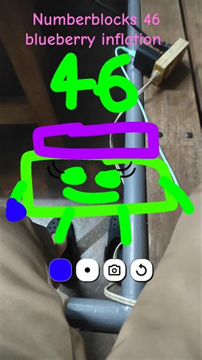 Numberblocks 46 blueberry inflation