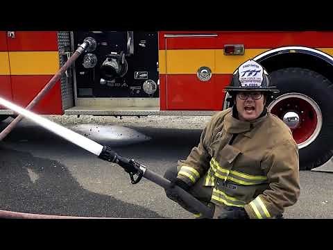 The Working Fire Nozzle Video 2 - Fixed Flow Nozzle with Pressure Relief