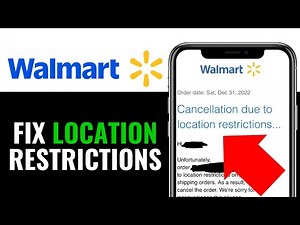 How to Fix Location Restrictions on Walmart 2025 (EASILY)