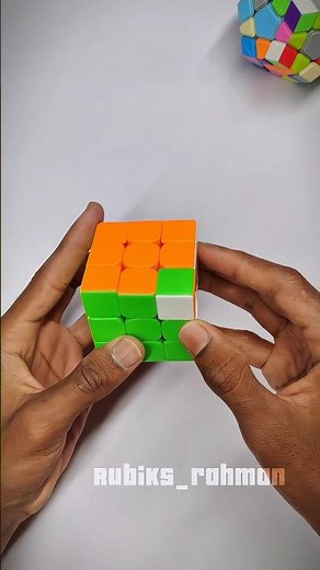 how to solve twisted corner of 3x3 with magic#3x3cube