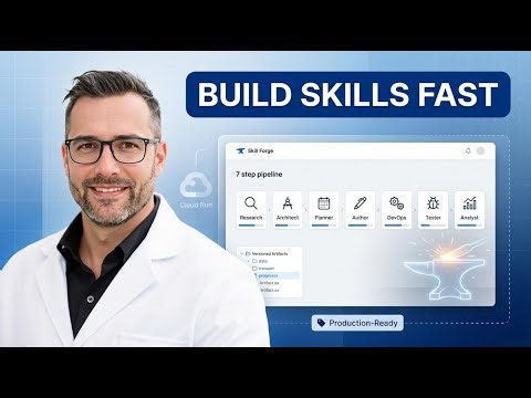 Skill Forge: Build Production AI Skills in Hours, Not Weeks
