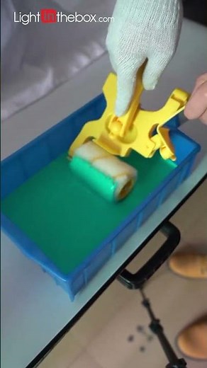 Clean-Cut Paint Edger Roller Brush-ZL#lightinthebox #tool #tools #convenient