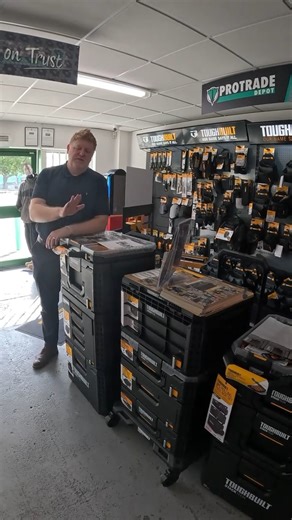 ToughBuilt StackTech is available now at Protrade, available at 10% off in all depots & online. Plus we've got five StackTech Brunch Clubs throughout October & November. www.protrade.co.uk/protrade-brunch-club/ #toughbuilt #stacktech #toolstorage #toolsofthetrade #tradesman #construction | Protrade Tools & Fixings
