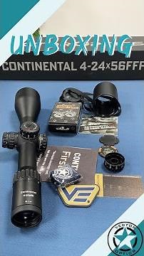 Vector Optics // 34mm Continental x6 4-24x56 MBR FFP Riflescope Ranging (SCFF-40) Unboxing