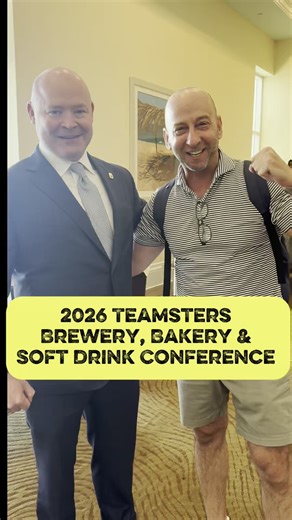 At this year’s Teamsters Brewery, Bakery, and Soft Drink Conference in Ft. Lauderdale, hundreds of Teamsters from across the country came together with one clear mission: organize, negotiate, and raise the standard for working families nationwide. Under the leadership of Sean M. O’Brien and Jeff Padellaro, Director of the Teamsters Brewery, Bakery, and Soft Drink Conference, the energy in the room reflected what makes the labor movement strong — unity, strategy, and action. When Teamsters win in