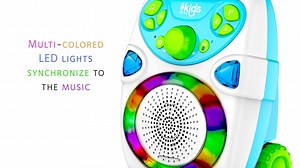 Singing Machine Kids SMK264 My First Fiesta Bluetooth Sing-along System