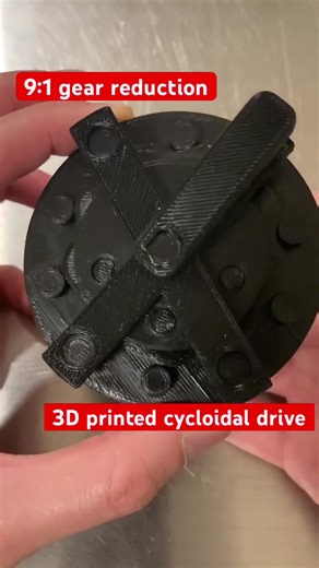 3D Printed Cycloidal Gear Drive for Robotics