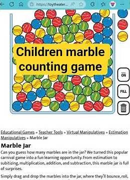 How Many Marbles in the Jar? 🎯 Fun Counting Game for Kids #countwithme