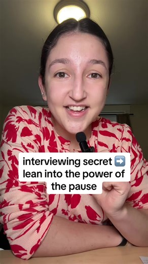 it’s likely you’ll get tripped up during an interview process. instead of rambling your way through a non answer, take a moment to pause, reflect, and reset before you answer the question ✍️ #interview #interviewtips #career #advice