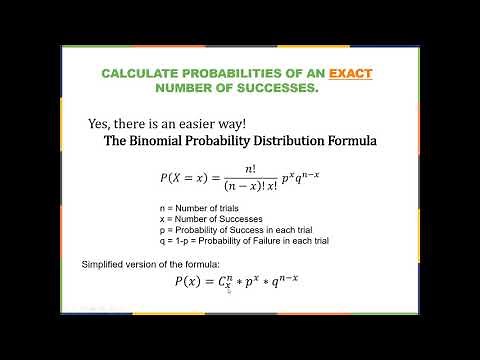 Binomial Probability(2): Calculate the probability of exactly x successes
