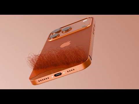 iPhone 17 Pro Meets Procedural Fabric. Blender Animation Test