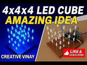 Illuminated Infinity: Building a 4x4x4 LED Cube
