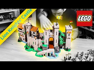 Building the Largest LEGO Castle in 8 minutes!