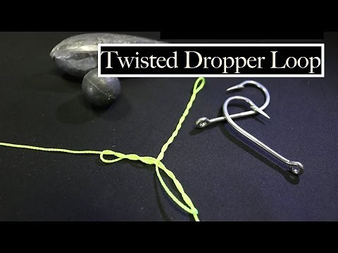 TWISTED DROOPER Loop, a simple fishing knot