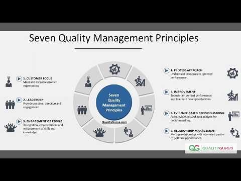 Seven Quality Management Principles