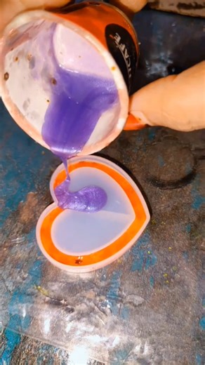 part -1 how to make resin shaker keychain making/Resin shaker Glow in dark keychain #resin #shorts