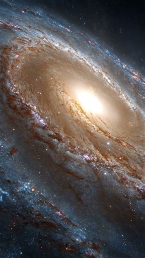 A Slow-Spinning Galaxy That Feels Real #space #universe #galaxy