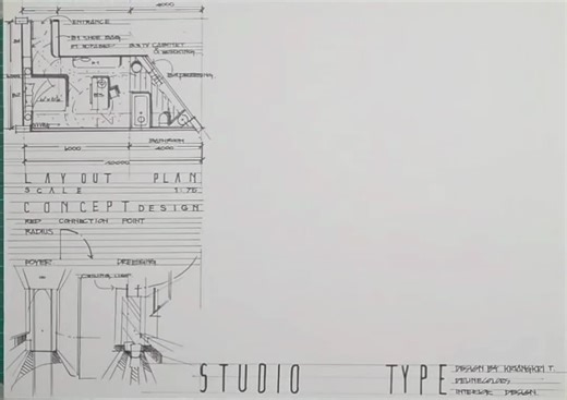 #interiordesign #sktech #perspective #interiordesign #delinecolour