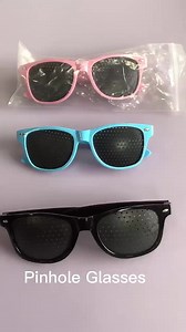 Anti-myopia Pinhole Glasses Pin Hole Sunglasses Exercise Eyesight Improve Healing Vision Care Eyeglasses Pinhole Glasses