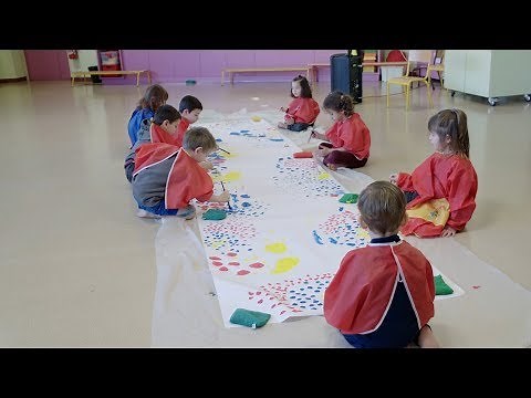 Peindre des sons : un atelier collectif en maternelle (PS/GS)