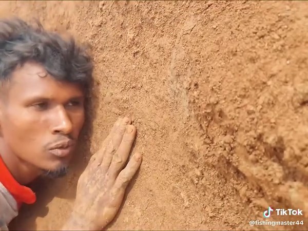 Amazing Hand Fishing 🦦 #fisherman #bigfish #catfish #rivermoster #fishingtime #fishingtips #fyp #fishing #growmyaccount