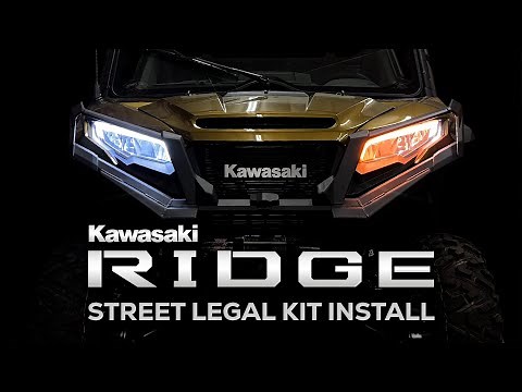 Kawasaki RIDGE - Street Legal Kit Install | WD ELECTRONICS